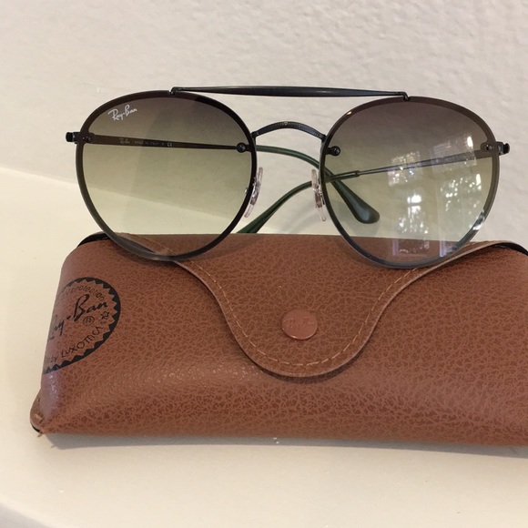 Ray-Ban | Accessories | New Polarized Gradient Round Sunglasses | Poshmark
